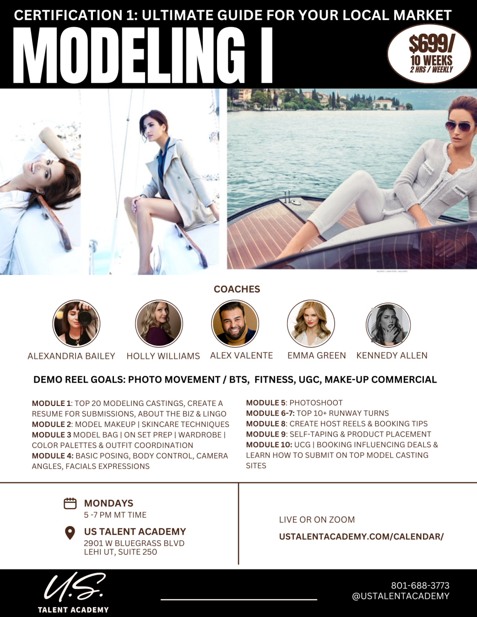 Modeling Certification 1 - US Talent Academy